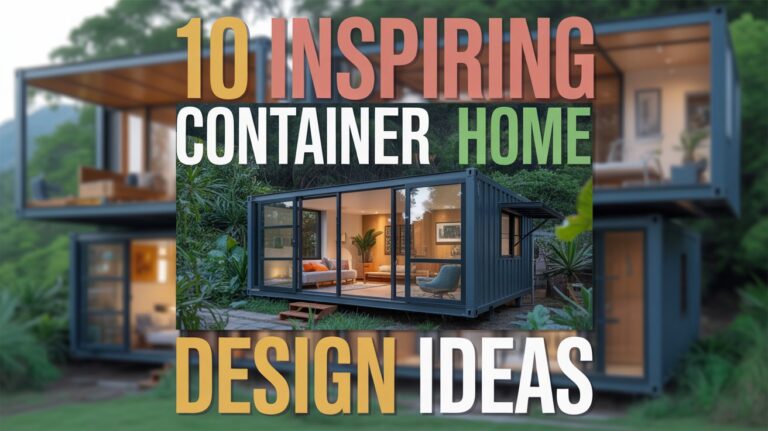 10 Inspiring Container Home Design Ideas - 2025